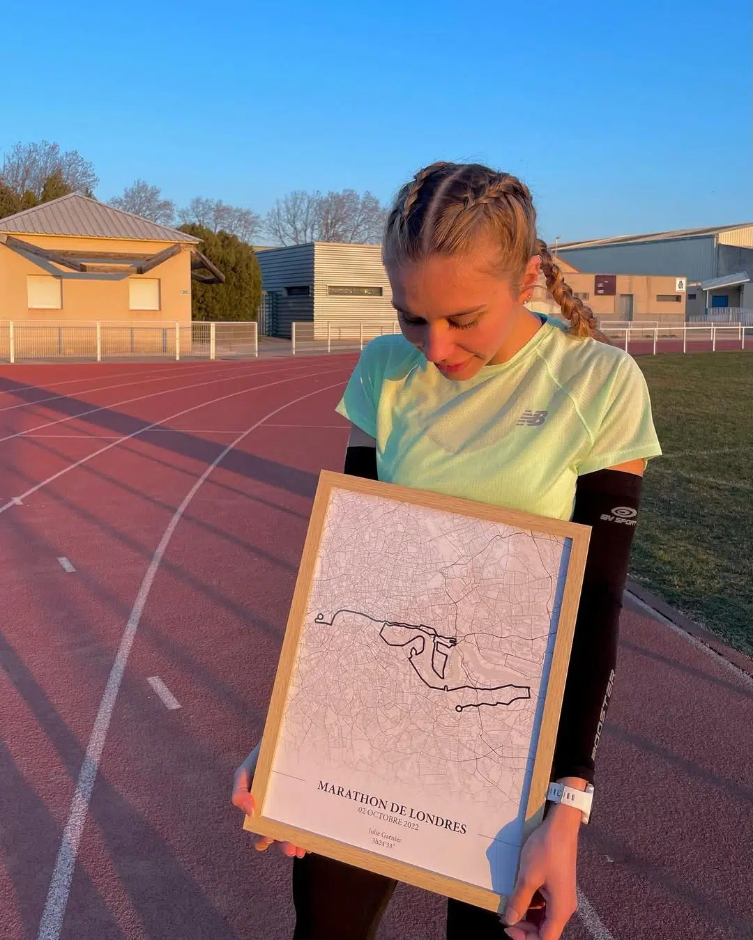 Vision affiche course personnalisée | Print Your Race